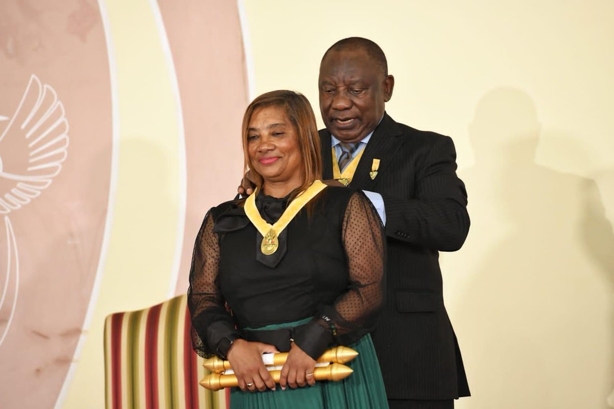 Ellis bestowed with Order of Ikhamanga for her contribution in sport ...