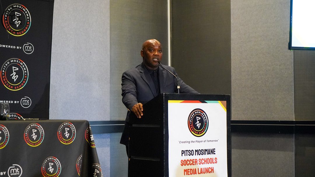 Pitso Mosimane launches Soccer School programme for boys and girls ...